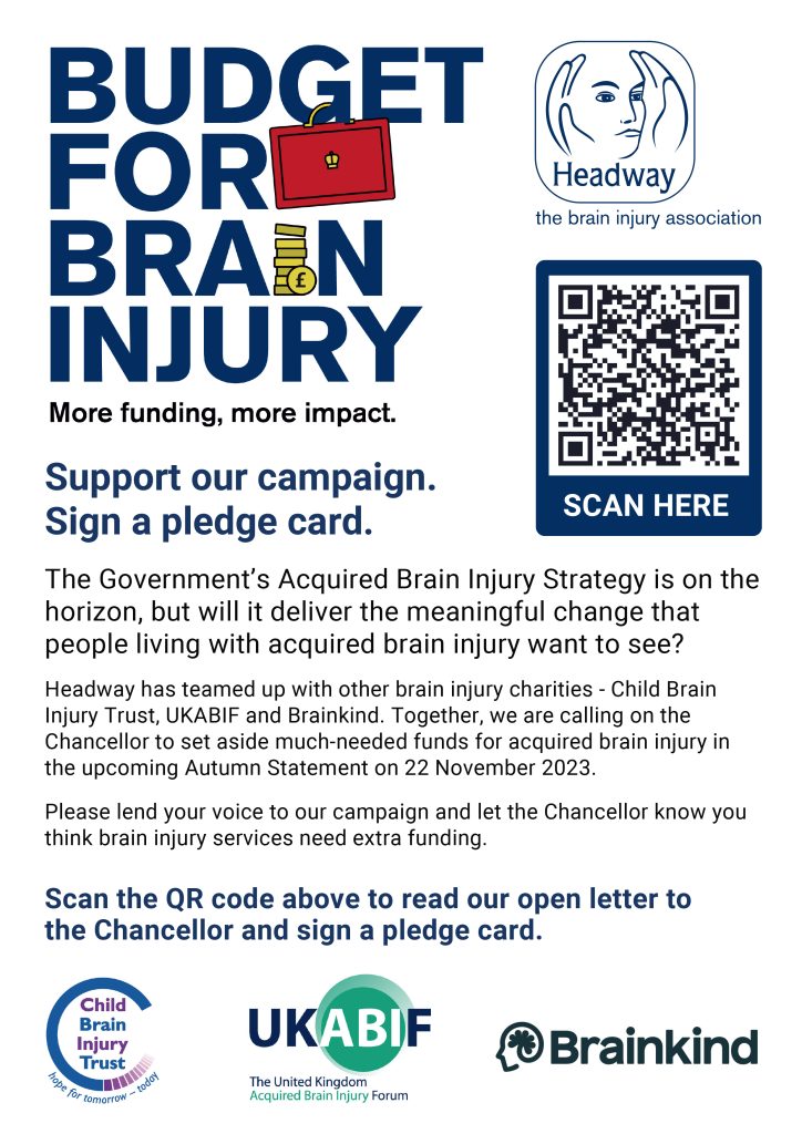 Headway’s Budget for Brain Injury Campaign – Headway North Cumbria